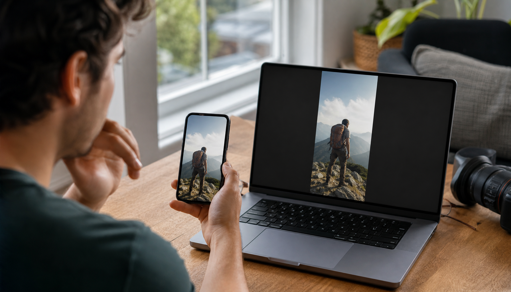 AI Background Expansion for Video Editing
